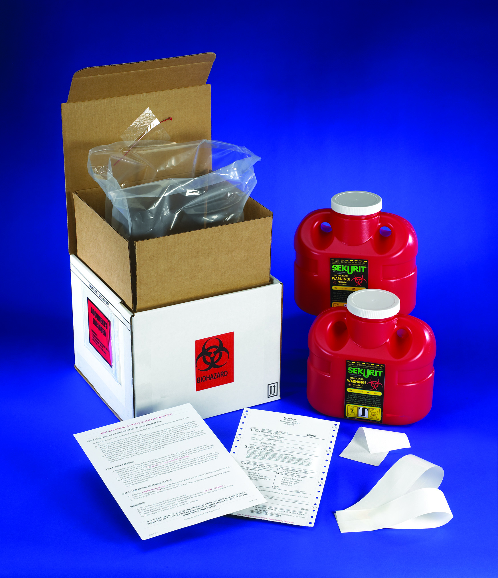 Mail Back Sharps Container | Air-Tite Products